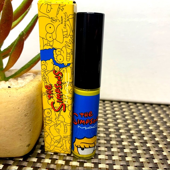 Makeup | Mac Cosmetics X The Simpsons Lipglass | Poshmark